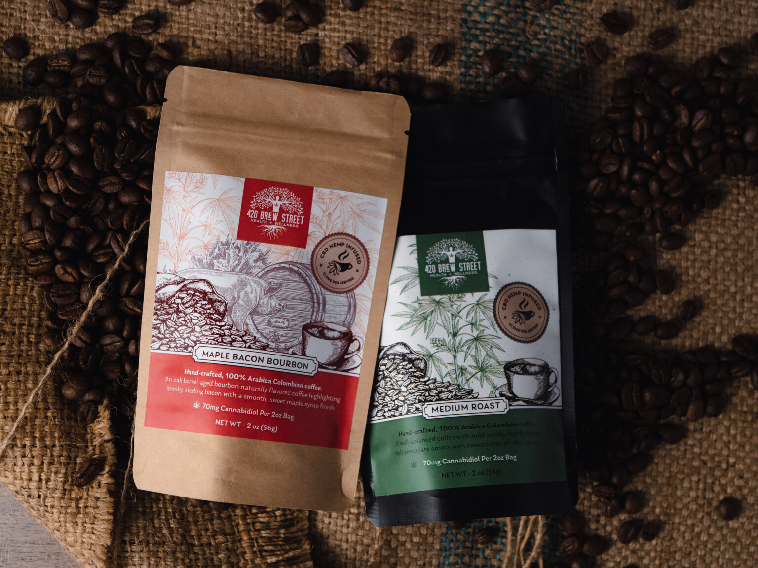 2 oz CBD Infused Coffee Club Subscription-Original - 420 Brew Street